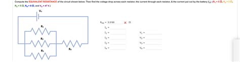 [solved] I Need Help Compute The Equivalent Resistance Of