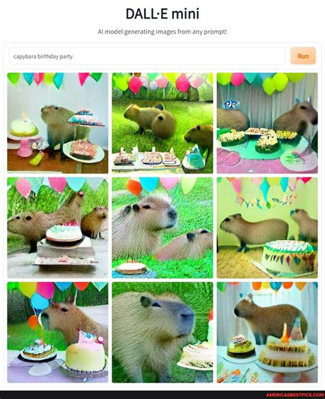 Dalle Mini Al Model Generating Images From Any Prompt Capybara