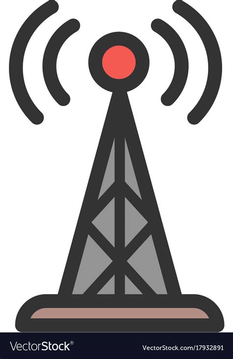 Signals Tower Ii Royalty Free Vector Image Vectorstock