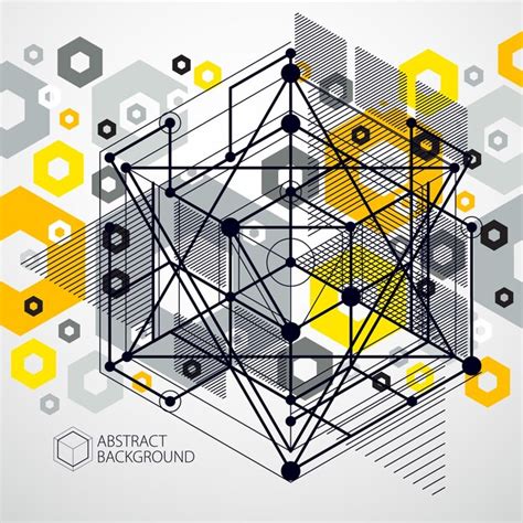 Premium Vector Engineering Technology Vector Yellow Wallpaper Made