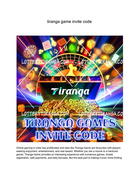 Ppt Easy Rewards With Tiranga Game Invite Code Powerpoint Presentation Id 14457890