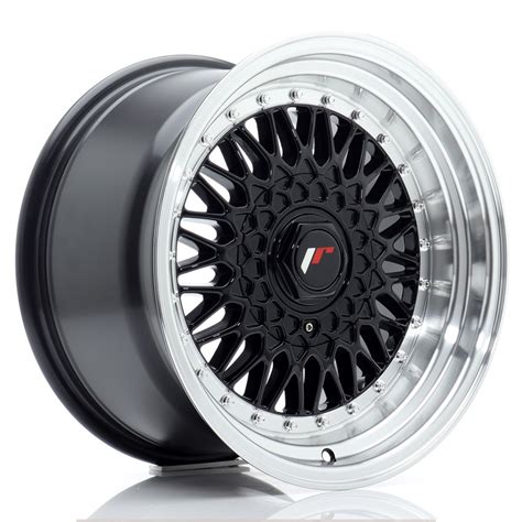 Jr Wheels Jr9 16x9 Et20 Blank Gloss Black Wmachined Lip Alufelgehr
