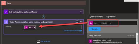 Throw Exceptions In Logic Apps With Failure Information