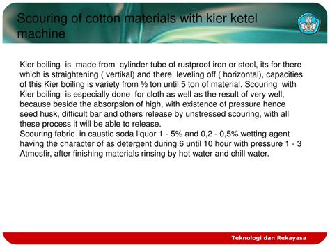 Ppt Operation Scouring Process Of Textile Material Powerpoint