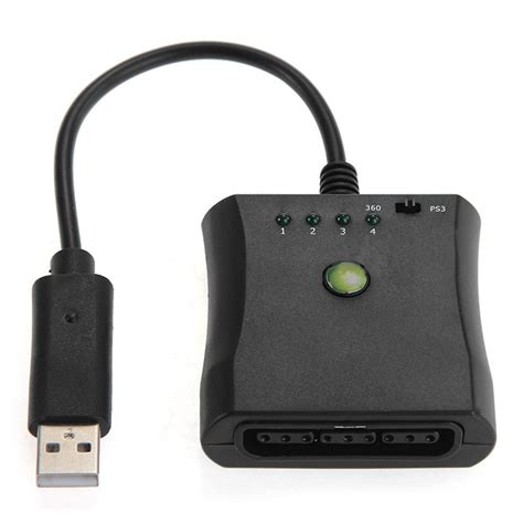 3 In 1 Ps2 To Xbox360 Ps3 Pc Controller Adapter Converter Usb