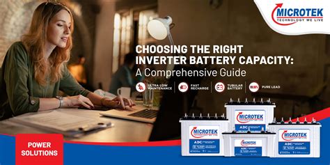 Guide To Inverter Battery Capacity Microtek Blog