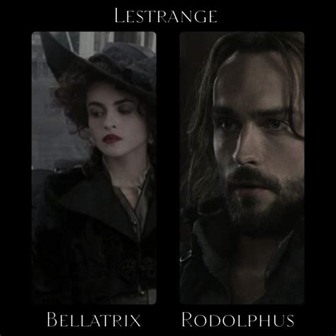 Bellatrix Lestrange And Rodolphus Lestrange