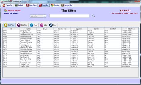 Project Java Swing Gui Phần Mềm Quản Lý điểm Sinh Viên 7 2016 Fpt Aptech Java Eclipse ~ Thế Giới