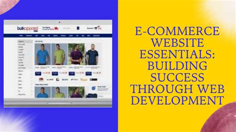 Essential Elements For Successful E Commerce Websites