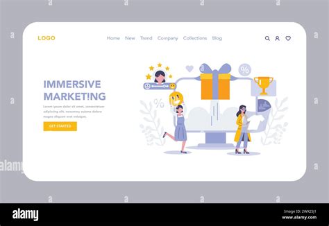 Strategic Approaches In Marketing Web Or Landing Page Immersive