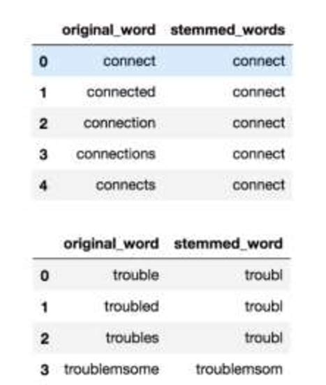 Examples Of Lemmatization Download Scientific Diagram Examples Of Lemmatization Download Scientific Diagram