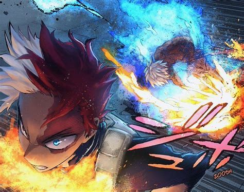 My Hero Academia Chapter 352 Raw Scans Shoto Freezes Everything In An