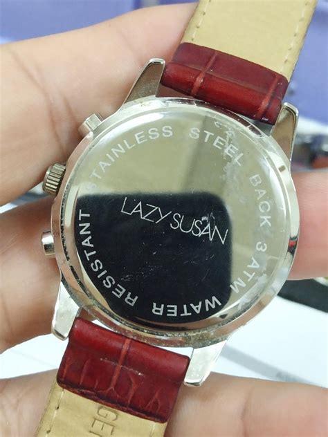 Original Lazy Susan Chronograph Watch Womens Fashion Watches And Accessories Watches On Carousell