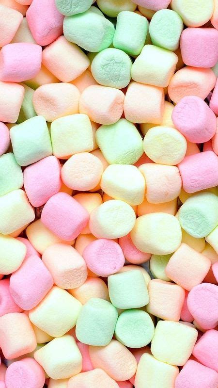 Cute Marshmallows Wallpaper