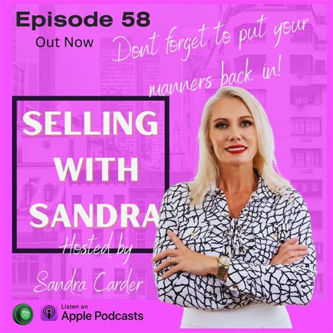 Sandra Carder On Linkedin Podcast Sellingwithsandra Salestips Selling