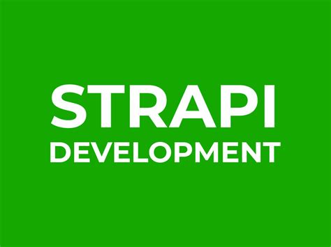Strapi Backend Development Strapi Plugin Development Service Upwork