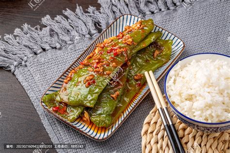 虎皮辣椒 中国菜系 食品餐饮 摄影素材 汇图网www huitu