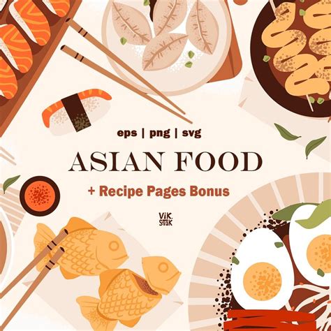 Asian Food Art Etsy