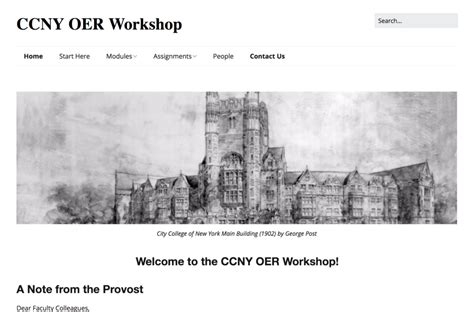 Open Educational Resource Projects On The Commons Cuny Academic Commons