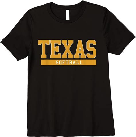 Texas Softball Tees Comfortable And Stylish Shirts For Fans Teesdesign