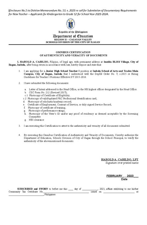 Deped Memo With Enclosure At Jimmy Ashman Blog