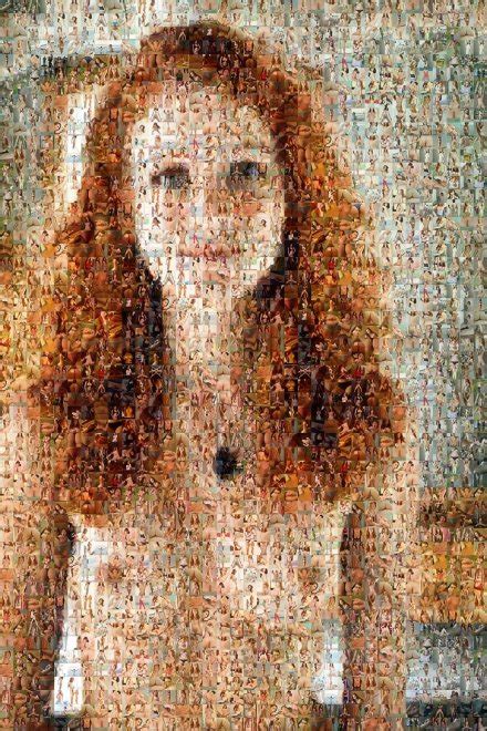 Beautiful Redhead Mosaic Made Of Smaller Redheads Porn Photo