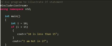 C Decision Making Statements Inprogrammer