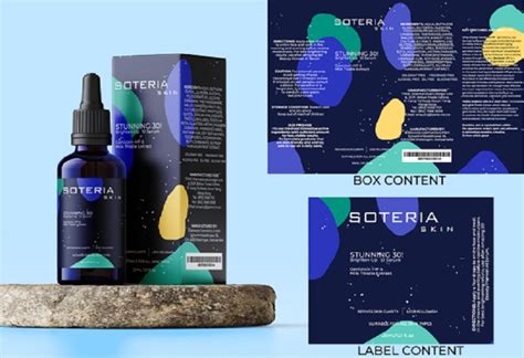 Serum Packaging Design Khiztv