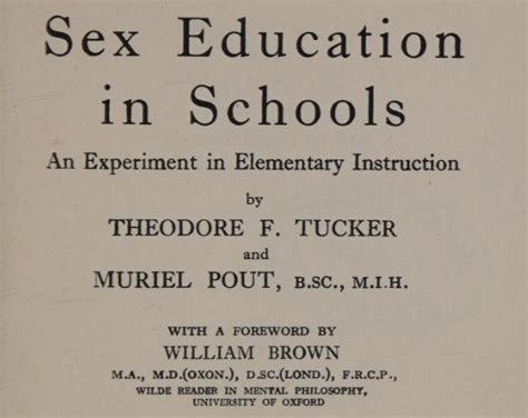 Pioneering Sex Education In Wales