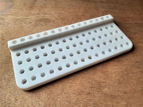 3d Printed Hex Bit Holder By Satya Schiavina Pinshape