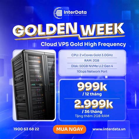 TuẦn LỄ VÀng CƠ HỘi SỞ HỮu Cloud Vps Cao CẤp VỚi GiÁ TỐt NhẤt
