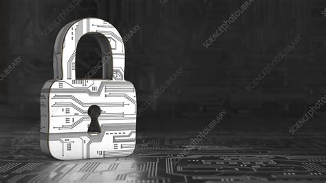Cyber Security Conceptual Illustration Stock Image F036 6789 Science Photo Library