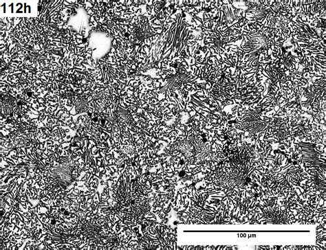 A To F Light Optical Images Showing The Microstructure Of The Ternary