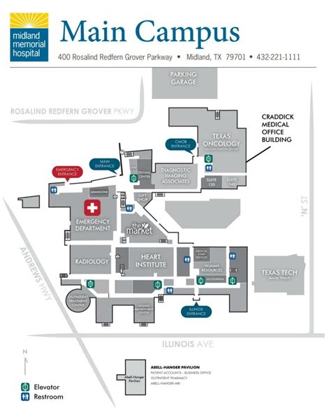 Directions And Parking Midland Health