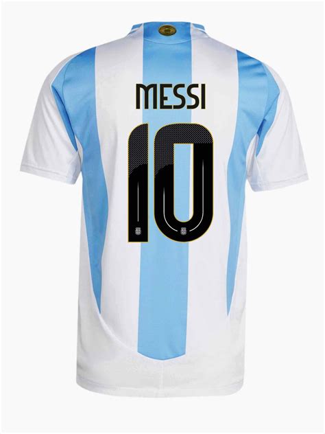 Argentina Home 2024 Copa America Messi Kit Premium Quality