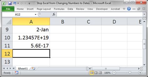 Stop Excel From Changing Numbers To Dates Or Anything Else TeachExcel Com