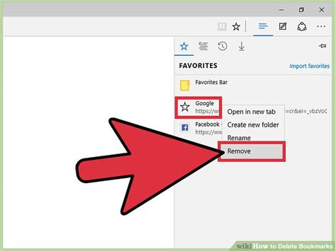 Easy Ways To Delete Bookmarks With Pictures WikiHow