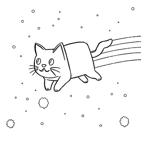 Best Nyan Cat Coloring Pages Free Printable Pdf