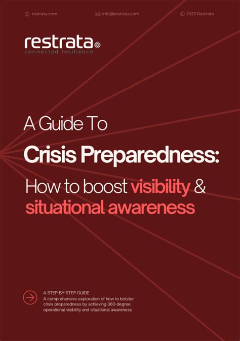 Guide To Crisis Preparedness Restrata