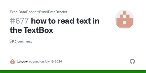 How To Read Text In The Textbox · Issue 677 · Exceldatareader