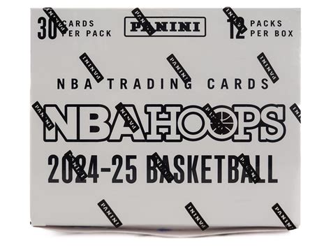 202425 Panini Hoops Basketball Jumbo Value 12 Pack Box Da Card World
