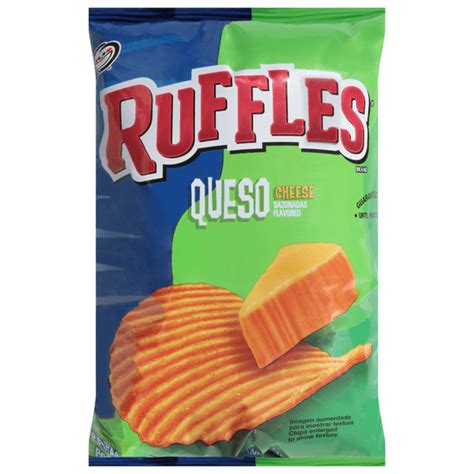 Ruffles Potato Chipsqueso Cheese Flavored