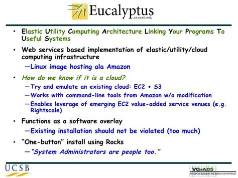 eucalyptus open source for cloud computing