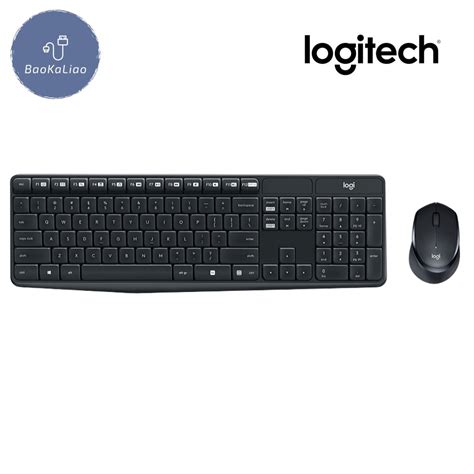 Logitech MK Quiet Wireless Keyboard Mouse Combo Shopee Malaysia