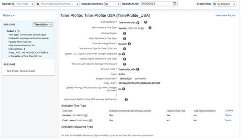 Support Of Effective Dating For The Time Profile I SAP Community