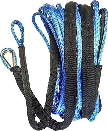 Synthetic Winch Rope Blue 3 16 X 50 Ft Open Trail