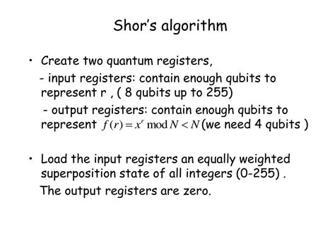 ppt lecture note 8 quantum algorithms powerpoint presentation free