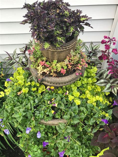 Diy Turn A Water Fountain Into A Planter — April Bern