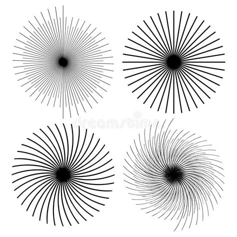 Rays Lines Star Icon Vector Illustration Stock Image Stock Vector