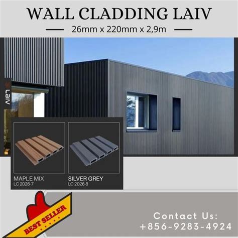 Jual Dinding Cladding Decking Wall Cladding Outdoor Maplemix Color